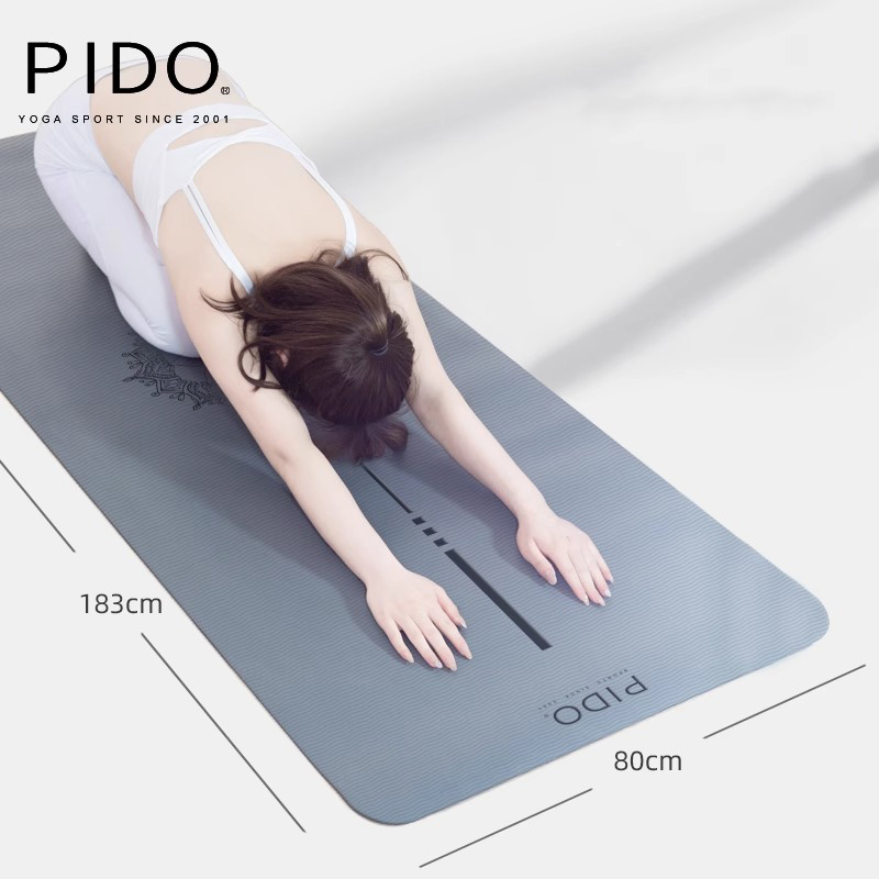 PIDO High Quality Large 183*80cm TPE Yoga Mat Wholesale Factory